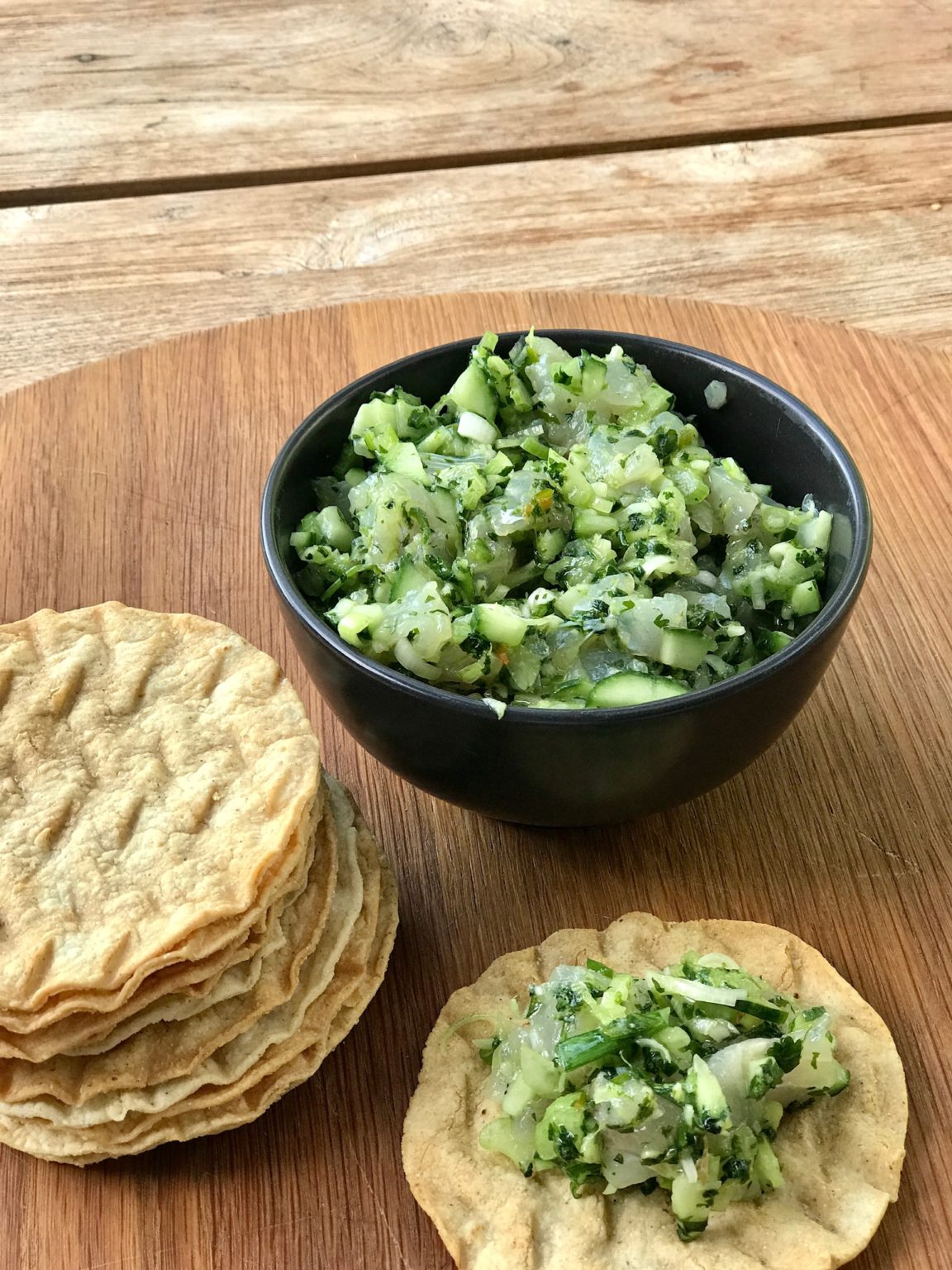 Green Ceviche - Melanie's Kitchen